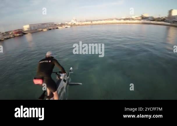 The Manta5 Hydrofoiler E-Bike is an electric bike that can ride on ...