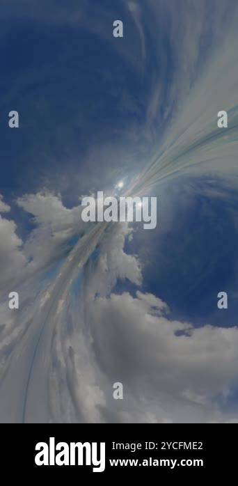 This time-lapse video captures the stunning beauty of a cirrus cloud as ...