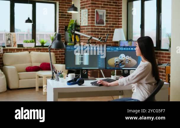 Expert engineer develops industrial prototypes using 3D modeling ...