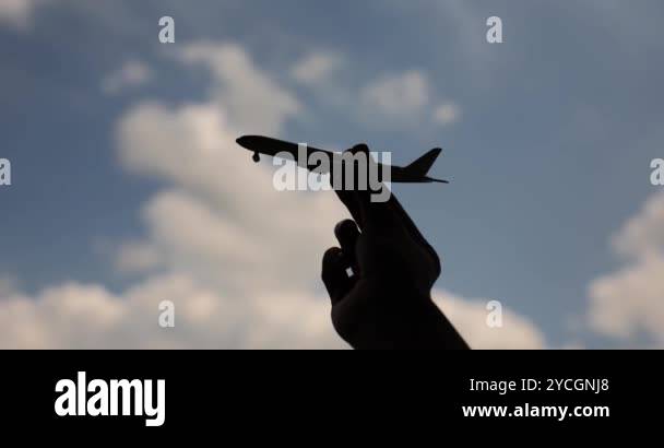 Closeup woman hand flying on Stock Videos & Footage - HD and 4K Video ...