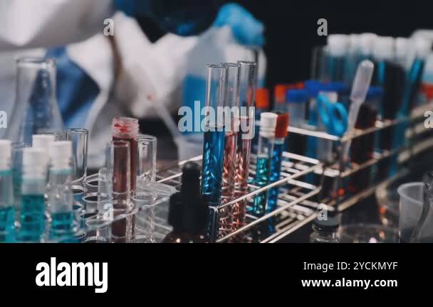 Tubes samples laboratory Stock Videos & Footage - HD and 4K Video Clips ...