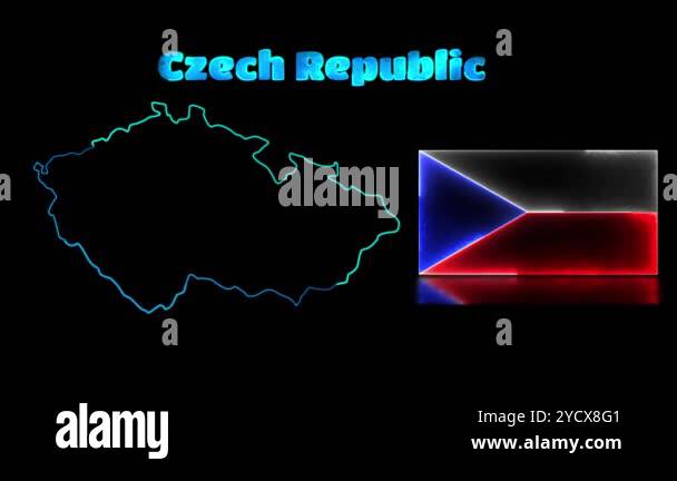Czech republic black map Stock Videos & Footage - HD and 4K Video Clips ...