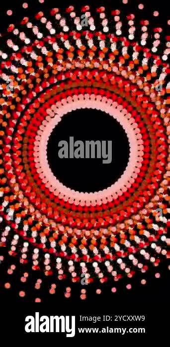 Vibrant red circular design Stock Videos & Footage - HD and 4K Video ...
