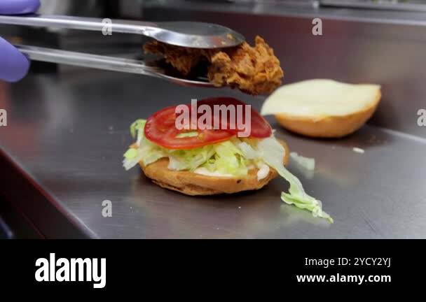Burger making process Stock Videos & Footage - HD and 4K Video Clips ...