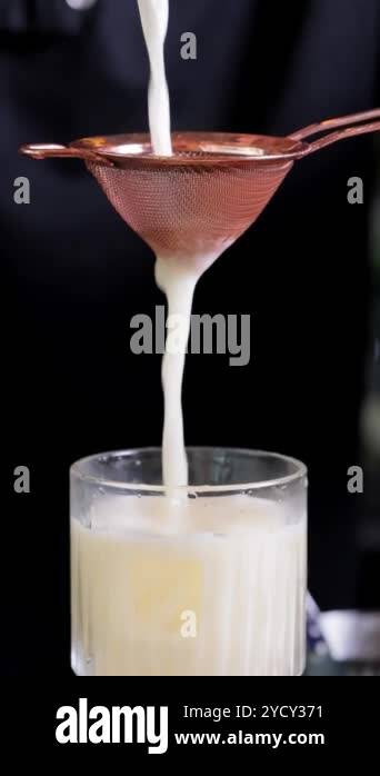 Cocktail straining preparation Stock Videos & Footage - HD and 4K Video ...