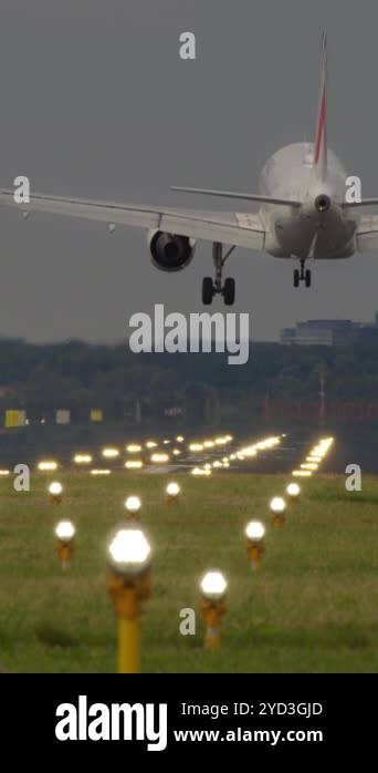 Airplane on runway sunset Stock Videos & Footage - HD and 4K Video ...