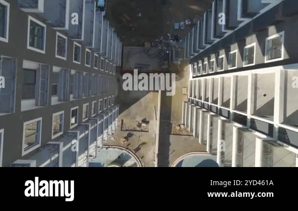 See the Mediterranean high-rise construction progress with a 4K aerial ...