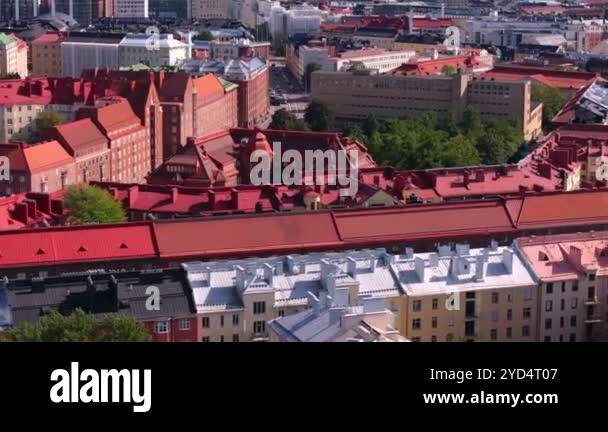Helsinki, Finland, showcases its charm as the camera pans over a ...