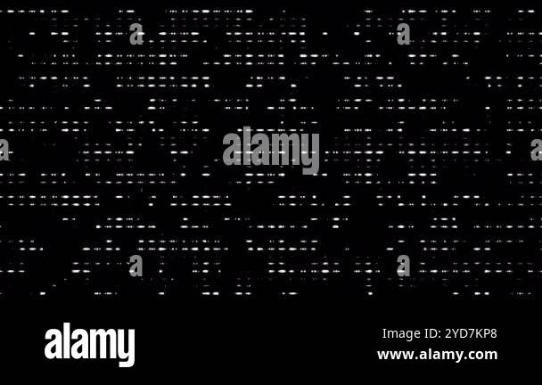 Animated background with moving white dots on black. The dots are worn ...