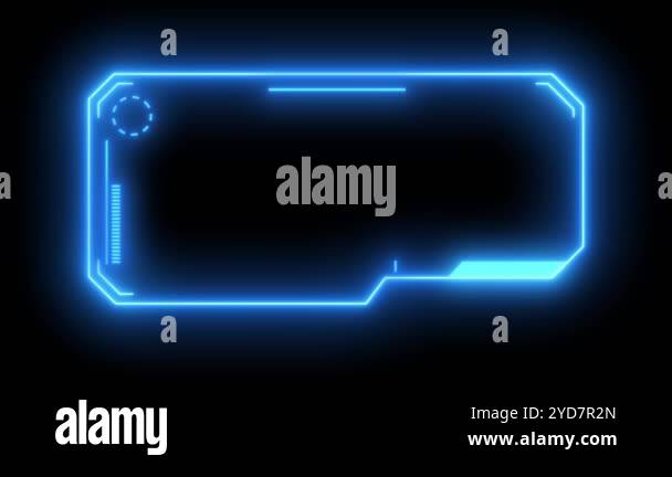 hologram blue hologram hologram screen hologram technology animated ...