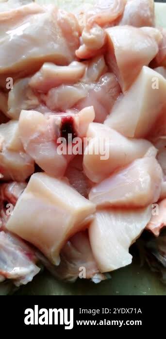 Raw Bresse chicken meat is the most testier in the world. Different ...