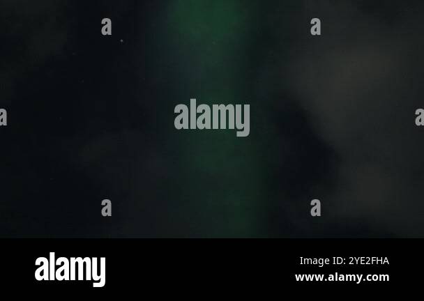 Aurora borealis, natural, real speed footage. Northern lights in the ...