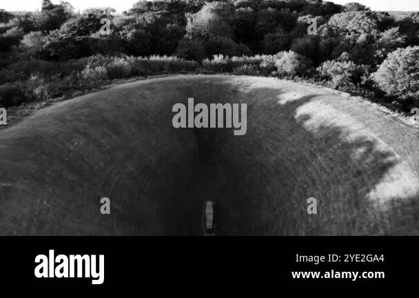 Atmospheric and scenic footage of the Hill of Sky Garden at Liss Ard ...