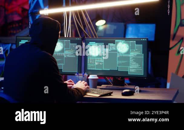 Hacker in hidden base Stock Videos & Footage - HD and 4K Video Clips ...