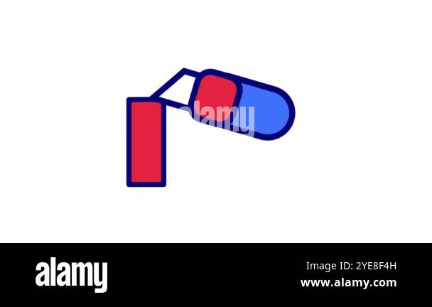 Looping Animation of a Paper Cutter Design with sharp precision ...