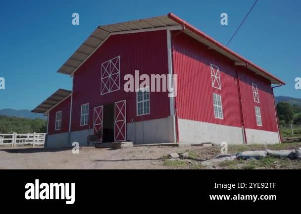 Traditional farm barn stands Stock Videos & Footage - HD and 4K Video ...