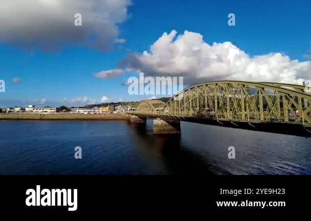 A time-lapse of the Treto Bridge, between Colindres and Brcena de ...