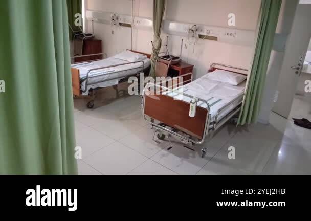 Set of IV fluid intravenous saline drip hospital room, Medical Concept ...