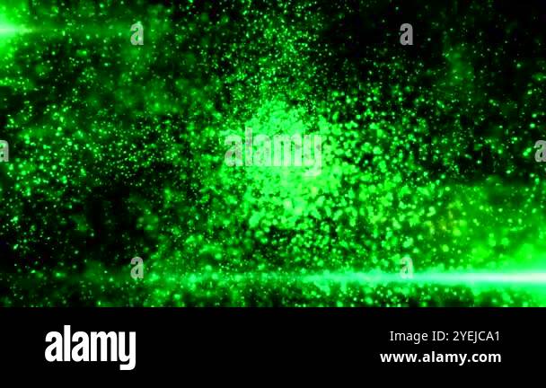 Abstract green particles background Stock Videos & Footage - HD and 4K ...