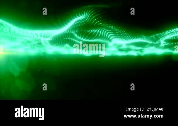 Green light waves Stock Videos & Footage - HD and 4K Video Clips - Alamy