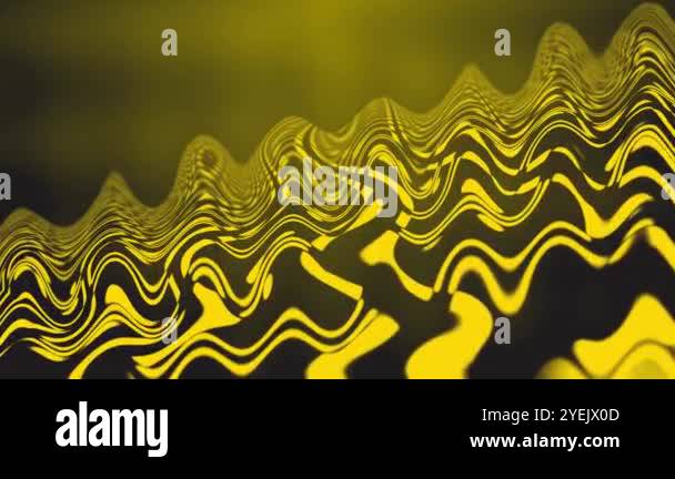Yellow wave abstract pattern Stock Videos & Footage - HD and 4K Video ...