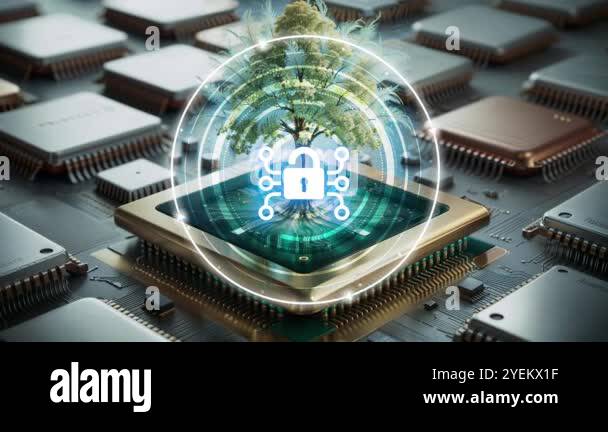 Cyber security concept.internet, protect attacks from a hacker. concept ...