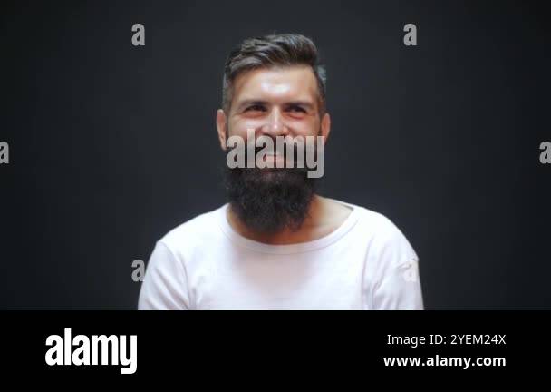 Different emotions face icons, character. Man Facial Emotions. Male ...