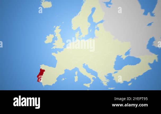 Detailed portugal map infographic Stock Videos & Footage - HD and 4K ...