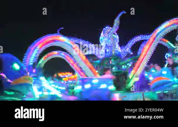 April 6, 2024 - Kehl, Germany: slow motion attraction in park of ...