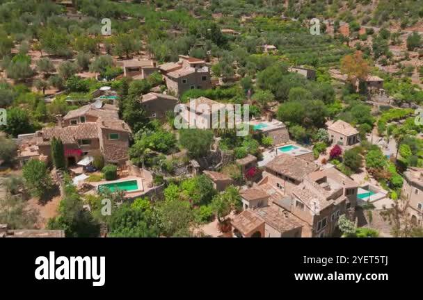 Rustic village rooftops mountain Stock Videos & Footage - HD and 4K ...