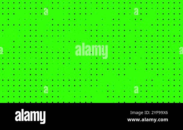 green screen abstract animated halftone dotted retro technology ...