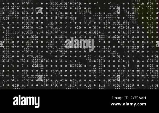 seamless retro vintage halftone dotted abstract background, loop animation textured overlay ...