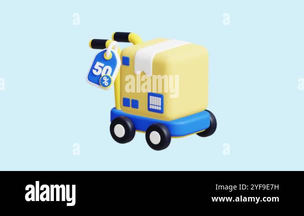 Invoice Receipt animated 3d icon. Great for business, technology ...