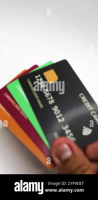 Card credit cards Stock Videos & Footage - HD and 4K Video Clips - Alamy