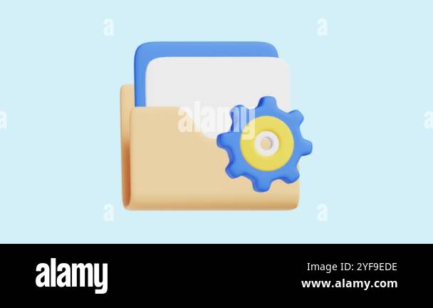 Admin folder icon Stock Videos & Footage - HD and 4K Video Clips - Alamy