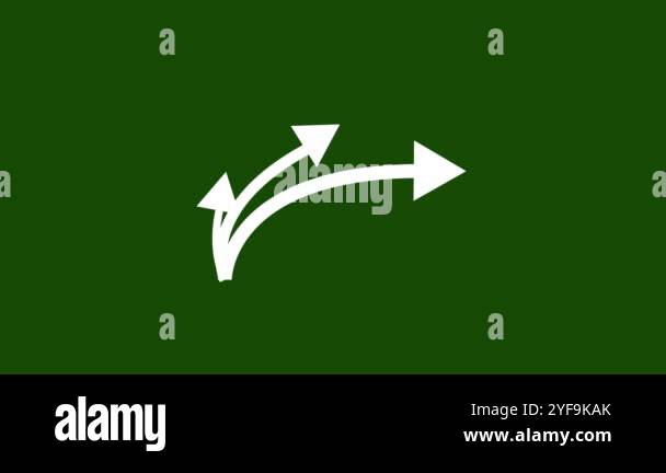 Set of simple arrows, handmade arrow symbol sign graphic animated video ...