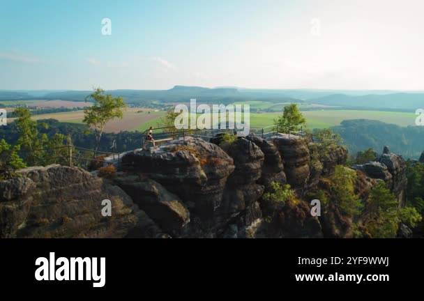 Trees greenery sky hiker rock Stock Videos & Footage - HD and 4K Video ...