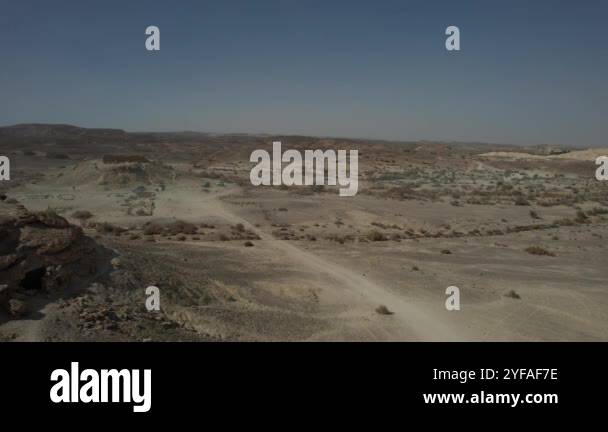 Stunning 4K aerial footage of the vast Israeli desert, showcasing ...