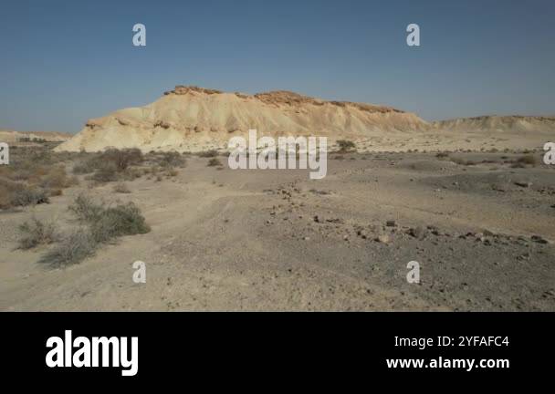 Stunning 4K aerial footage of the vast Israeli desert, showcasing ...