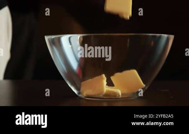 Butter cubes falling Stock Videos & Footage - HD and 4K Video Clips - Alamy