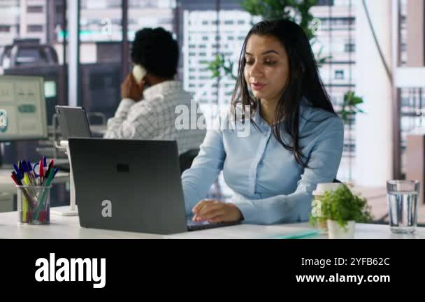 Professional manager struggles with burnout and a backache, juggling ...