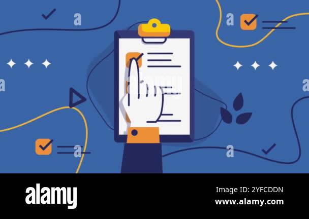 Checklist sheet Stock Videos & Footage - HD and 4K Video Clips - Alamy