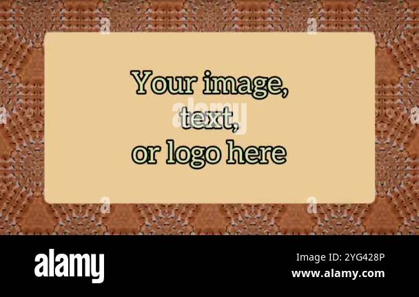 Template intro clip for movie cast screen, news screen, cartoon ...