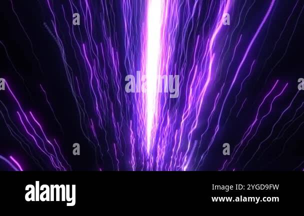 Abstract energy lines of light going upward with wave energy. Bright ...