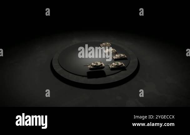 American military headquarters plan animation Stock Video Footage - Alamy