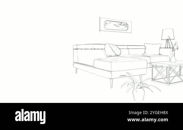 Blueprint 3d Stock Videos And Footage Hd And 4k Video Clips Alamy