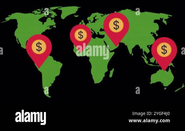 Global Investment Opportunities: Dollar Signs Mark Profitable Locations ...