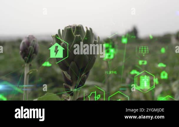 agriculture smart farming technology - industry 4.0.Concept of ...