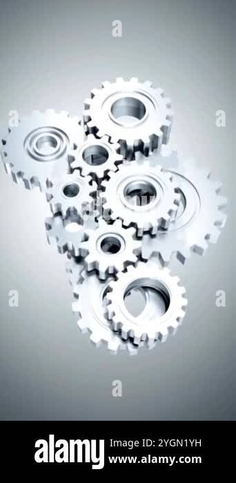 Business industry. Modern, Manufacturing Facility. Rotating ...