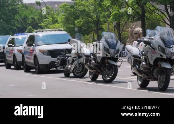 Line of police cars Stock Videos & Footage - HD and 4K Video Clips - Alamy